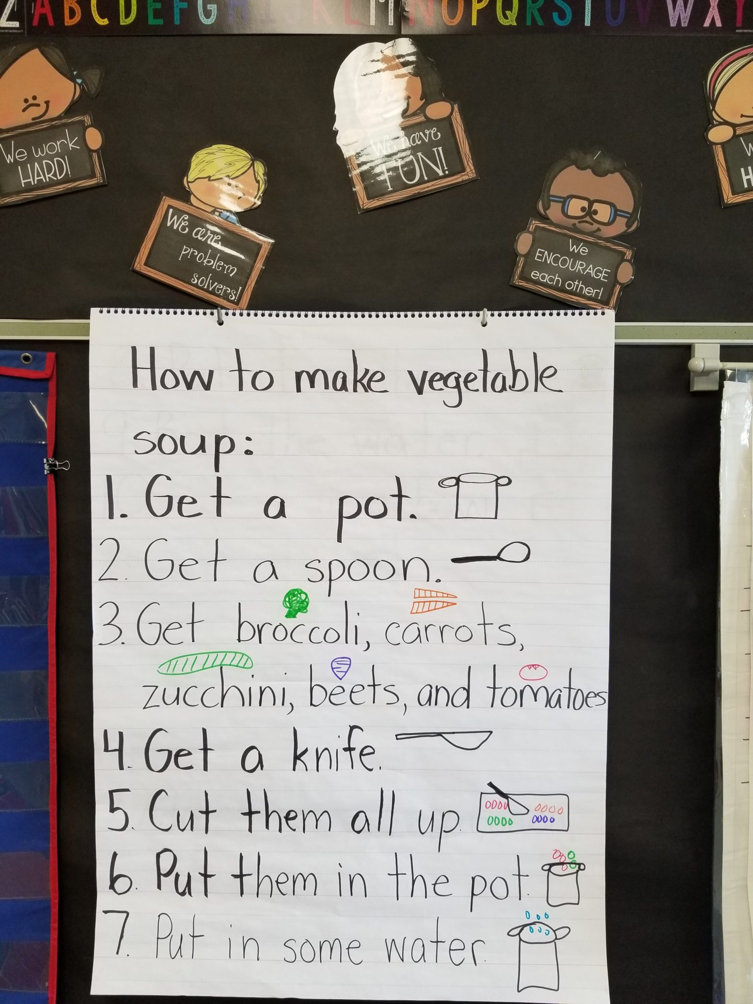 Growing Vegetable Soup | St Stephen School