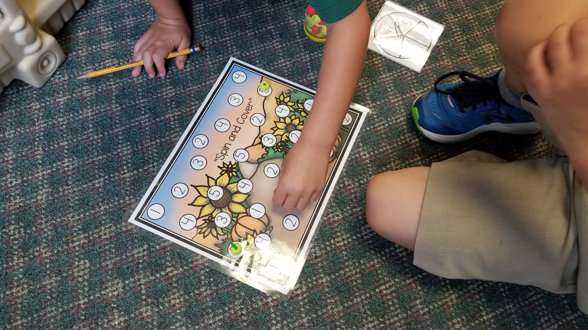 We love mini eraser math centers! | St Stephen School