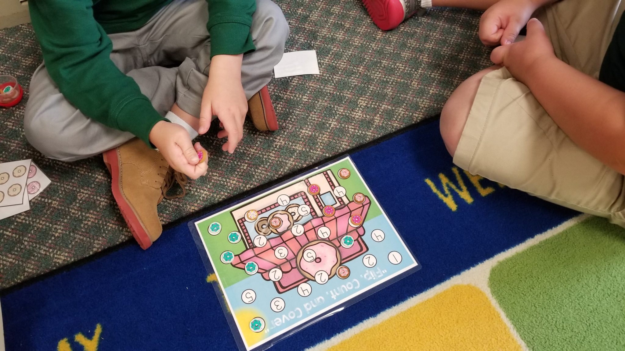 We love mini eraser math centers! | St Stephen School