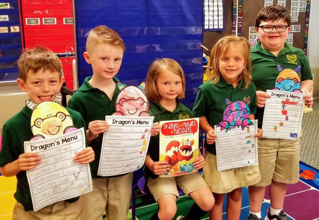 Dragons Eat Noodles on Tuesday | St Stephen School